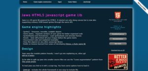 20 Open Source HTML5 And JavaScript Game Engines 2025