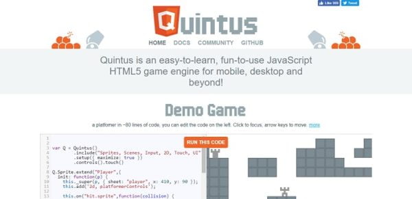 20 Open Source HTML5 And JavaScript Game Engines 2025