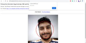 Webcam Face Detection Using JavaScript, PHP, and MySQL 2025