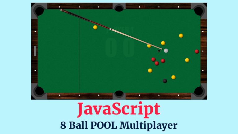 Make 8 Ball Pool Multiplayer Billiards Game Using Javascript Edopedia