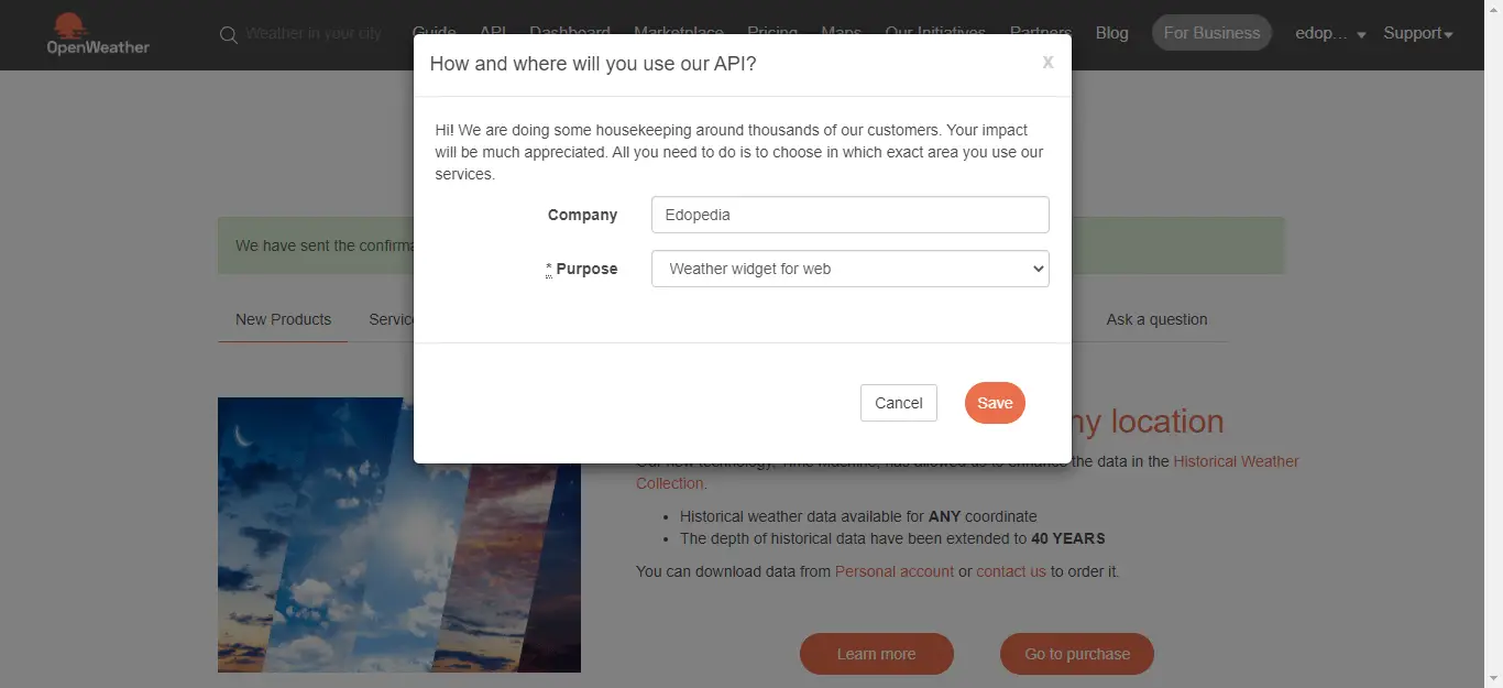 Create Javascript Weather App Using Openweather Api Edopedia